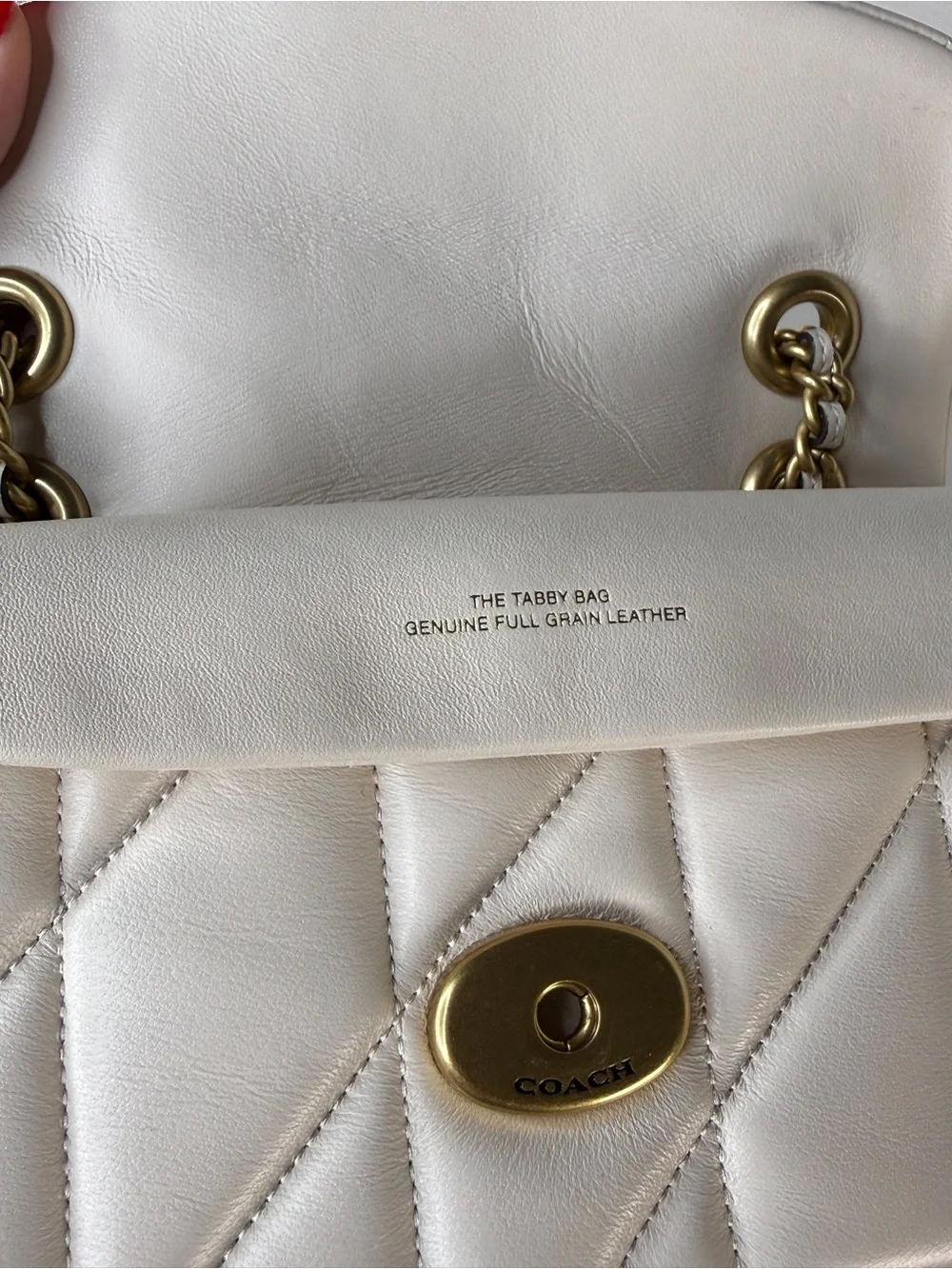 Coach | Bags | Coach Tabby 2 Quilted Napa Leather Chain Strap Shoulder ...